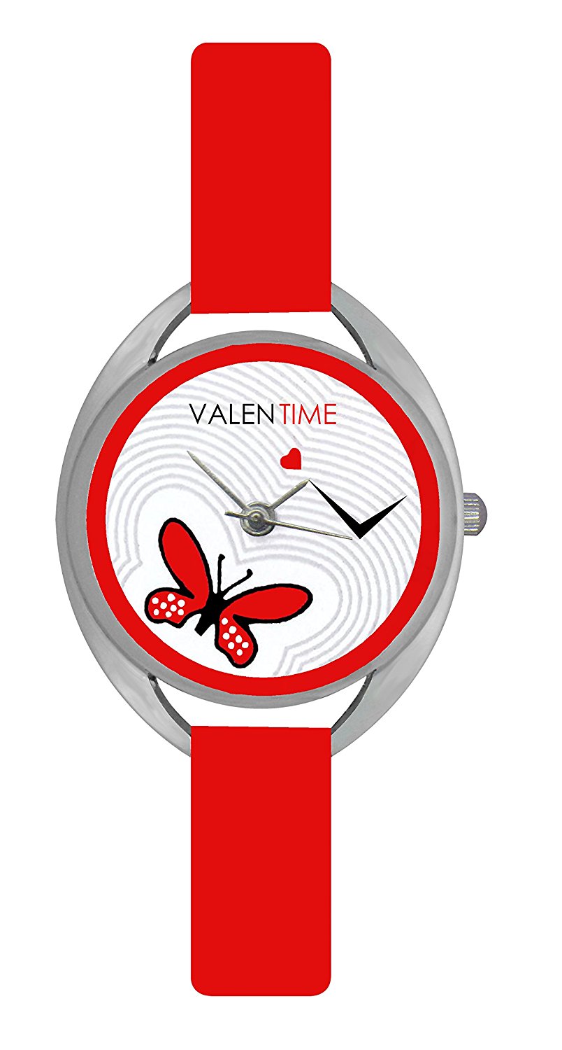 Buy LETEST VALENTIME RED WATCH FOR GIRLS,WOMEN. Online @ ₹208 from ...