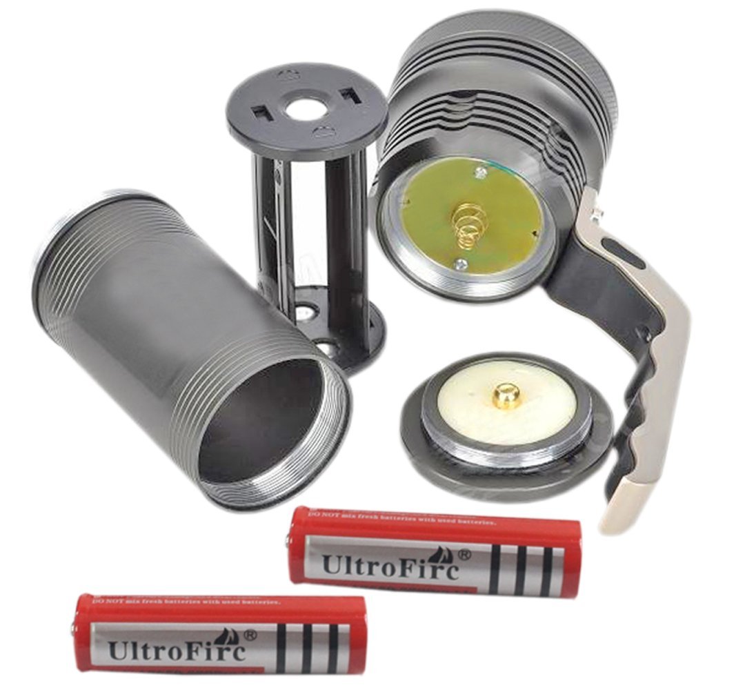 Buy 3Mode Long Beam CREE Rechargeable LED Waterproof Flashlight Flash ...