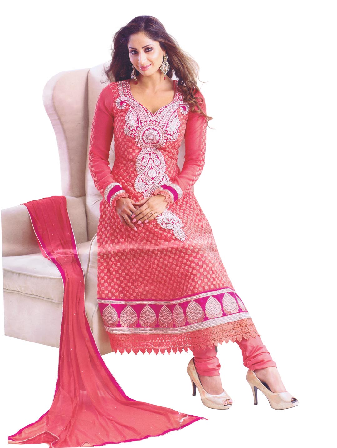 Online Ritu's sainx 1001 anarkali designer suit Prices - Shopclues India