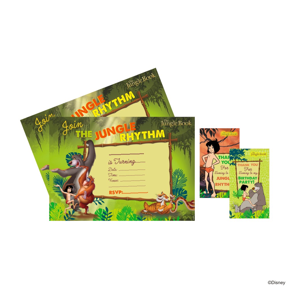 Buy Disney The Jungle Book Party Invitation Combo. Online @ ₹600 from ...