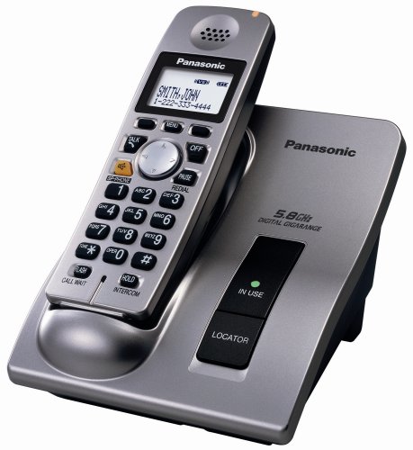 Buy Panasonic Kx-tg6021M 5.8GHZ Gigarange Digital Cordless Phone Online @ ₹2290 from ShopClues