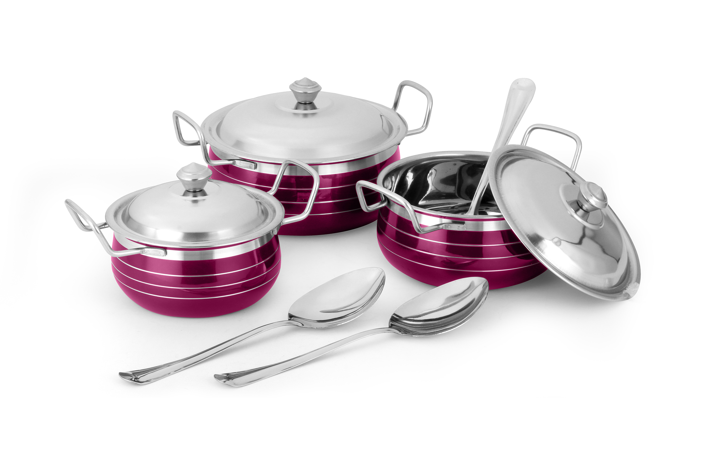 Buy Classic Essentials Enamel Cookware Set Cook n Serve Casseroles ...