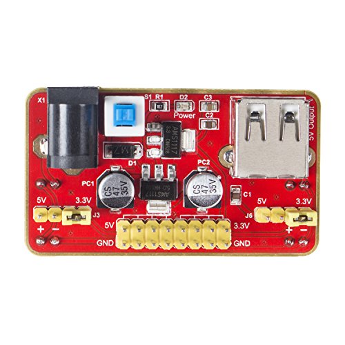 Buy SunFounder Breadboard Power Supply Solderless Module for Arduino ...