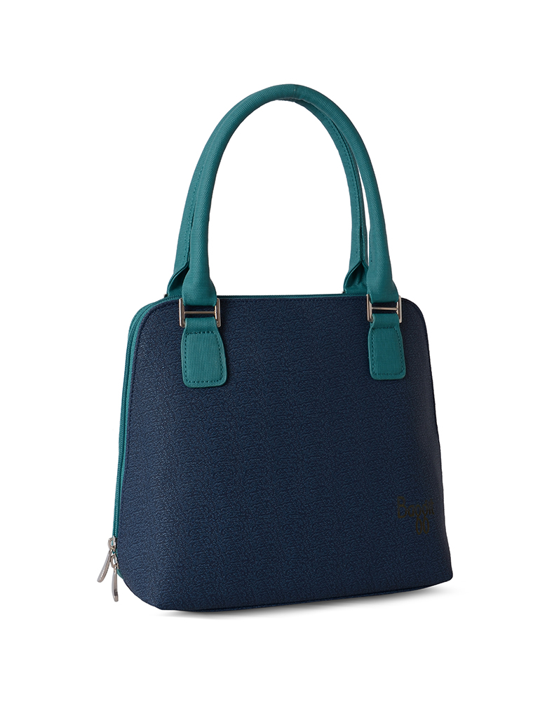Baggit L GRIZZLY DOTTY BLUE Women's Handbag Bag