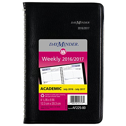 Buy DayMinder Academic Year Weekly Appointment Book / Planner, July ...