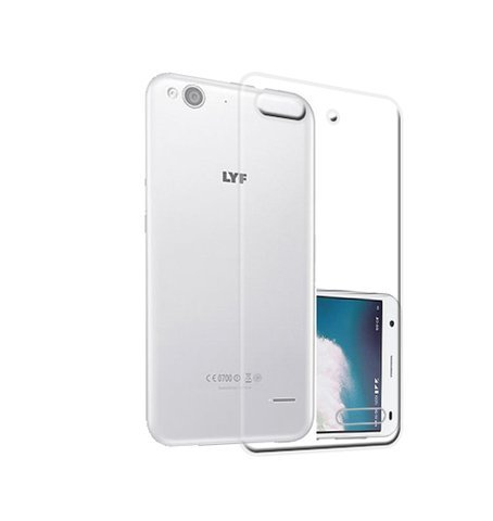Buy Reliance Jio Lyf Water 3 Transparent Soft Back Cover Online @ ₹220 ...