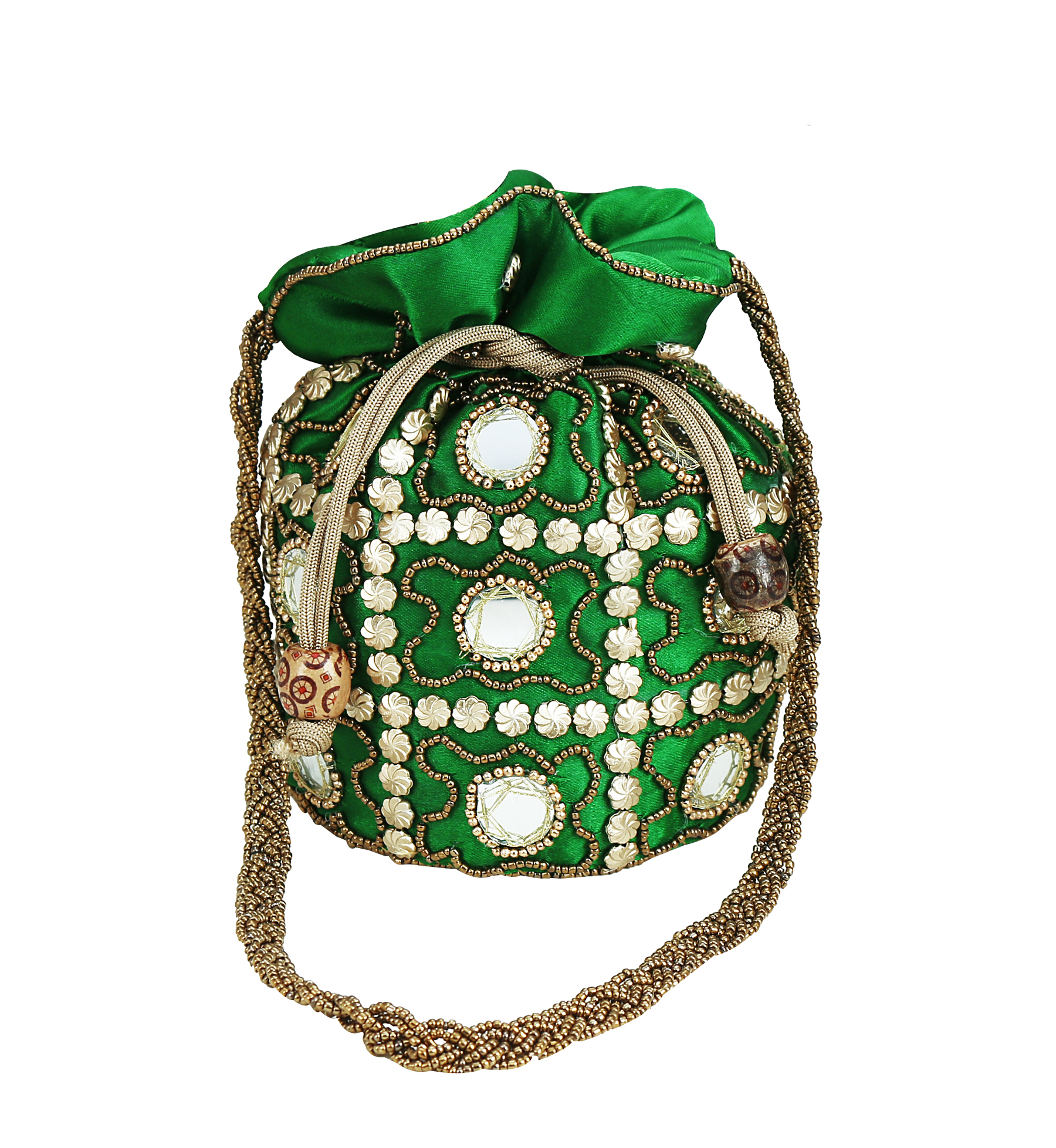 Buy Howdy Beautiful Green Potli Online @ ₹399 from ShopClues