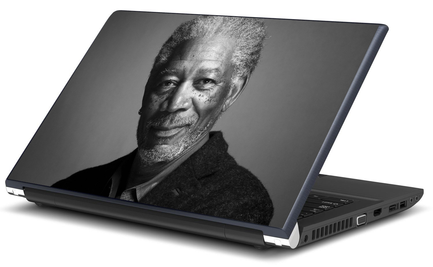 Online Morgan Freeman Actor Laptop Skin by Artifa Prices - Shopclues India