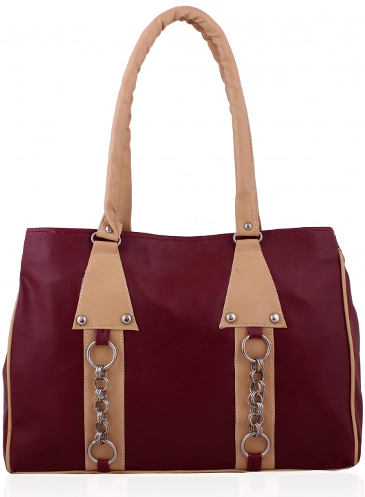 Clementine Maroon Handbag (sskclem134)