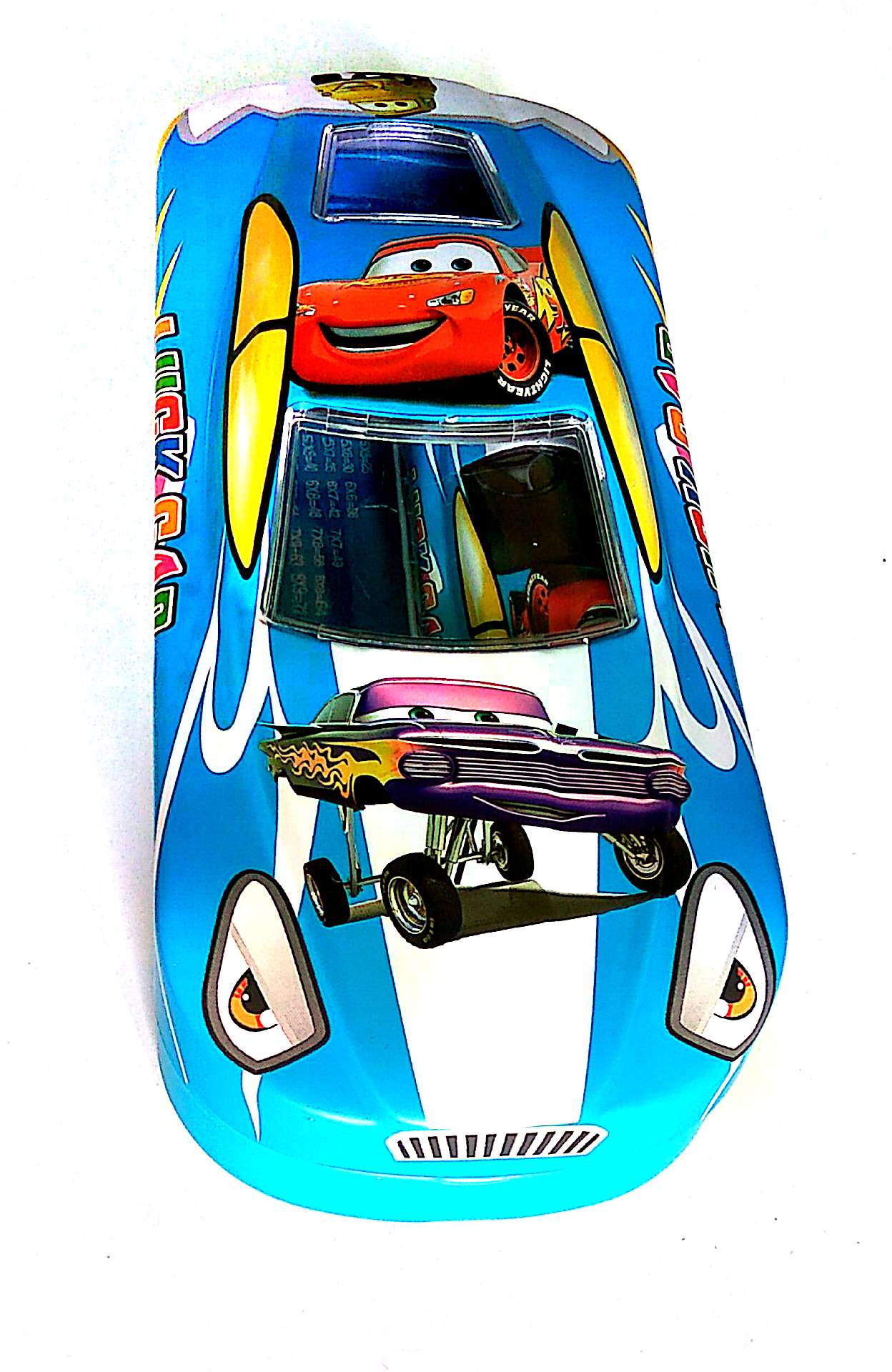 Buy Pencil Box - Luck Car, 1 Fragrant Eraser, 1 Rolly Polly Sharpner, 1 ...