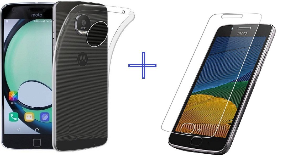 Buy Zoom Silicon Transparent Soft Rubber Back Cover For Motorola moto ...