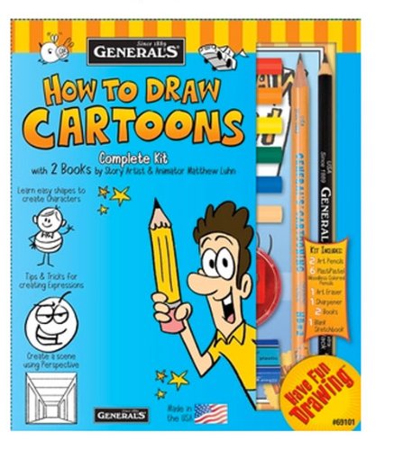 Buy General Pencil How To Draw Cartoons Kit Online @ ₹2123 from ShopClues