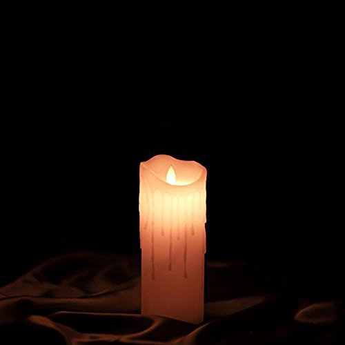 Buy Etronic Real Wax 3D Dancing Flame Tear Wave Shaped Flickering ...