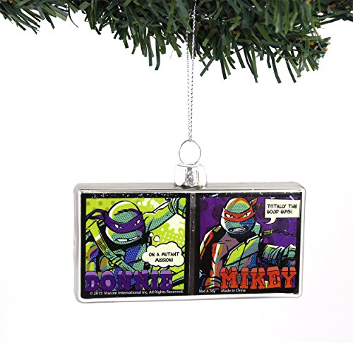 Buy TMNT Teenage Mutant Ninja Turtles Kurt Adler Glass Ornament Gift ...