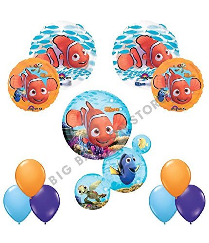 Buy Finding Nemo Ultimate 11pc Birthday Party Balloon Kit Online ...