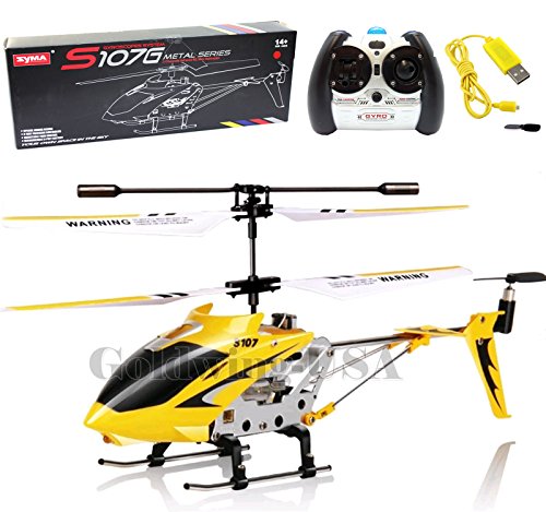 Buy Syma S107/S107G Phantom 3CH 3.5 Channel Mini RC Helicopter with Gyro (Yellow) Online @ ₹2421 ...