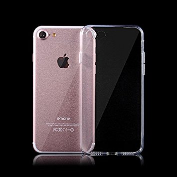 Buy Soft Silicone Transparent Back Case Cover For Apple iPhone 7 Online ...