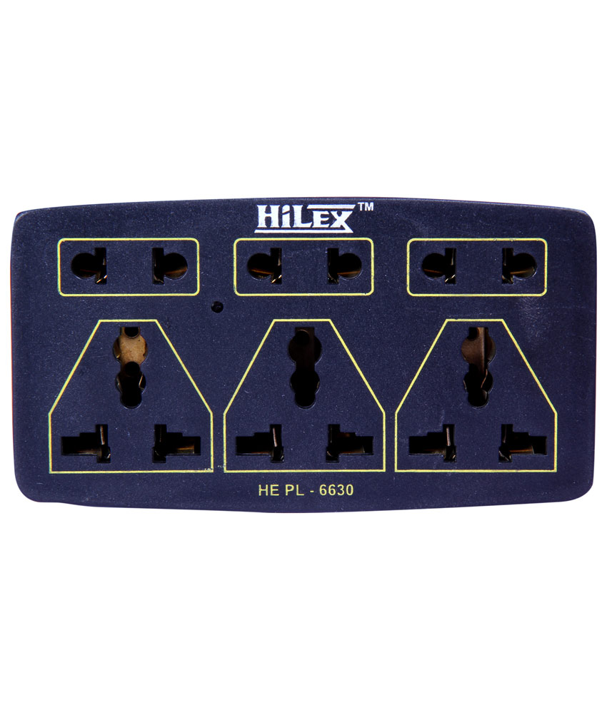 Buy Hilex 6630 5 Three Pin Socket Online @ ₹222 from ShopClues