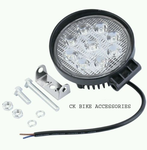 Buy 2X 9 Led ROUND Fog Light For all car and bikes Online @ ₹899 from ShopClues