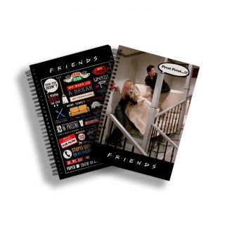 Buy Official Friends Infographic and Pivot Notebooks (Pack of 2) Online ...
