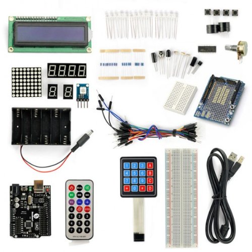 Buy SainSmart UNO R3 Starter Kit with 19 Basic Arduino Tutorial ...