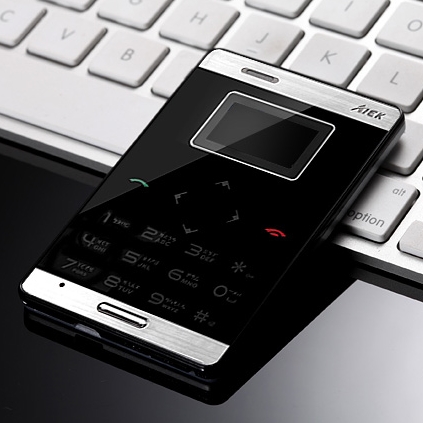 Buy Ultra Slim AIEK M3 credit card size lowest radiation MP3 Bluetooth ...