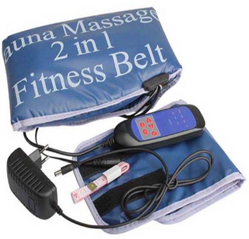 Buy IBS 2 in 1 digital Fitness SAUNABELT Electric Body Massager Heating ...