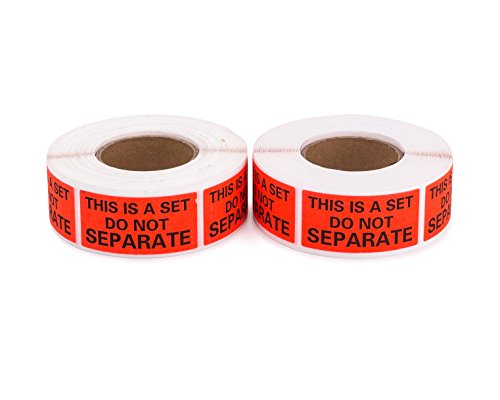 Buy This Is a Set Do Not Separate Labels, 1000 Labels, Quantity ...