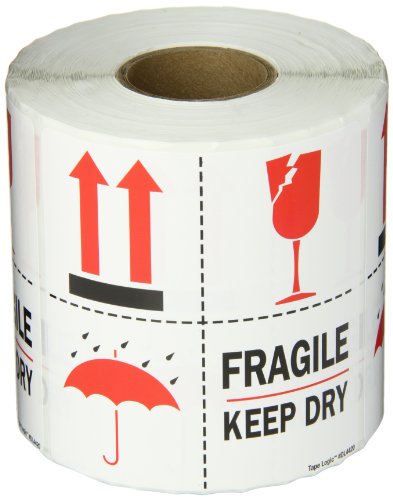 Buy Tape Logic DL4420 Shipping and Handling Label, Legend "FRAGILE ...