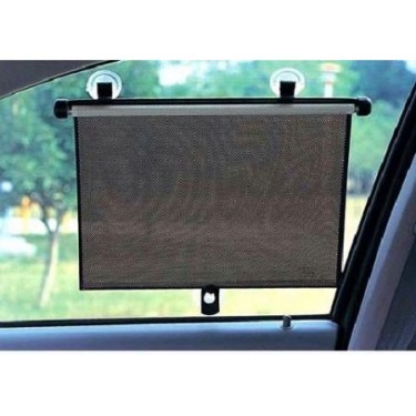 Roll Up Retractable Sun Shade Black-Set of 2 PCS at Best Prices ...