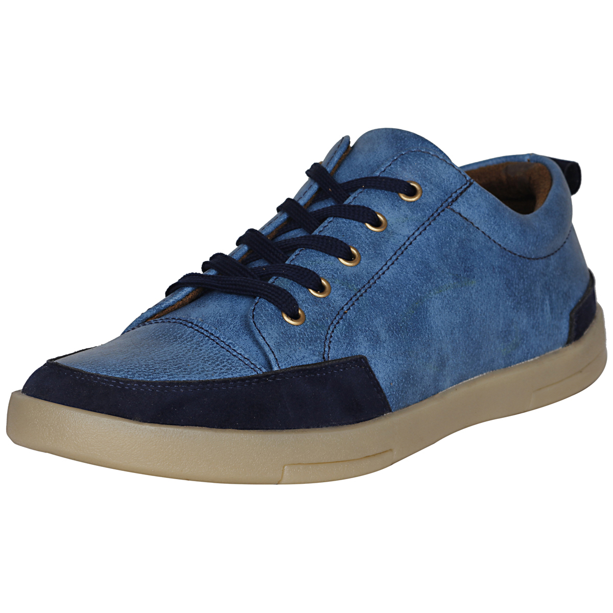 Buy Brutz Men's Blue Lace-up Sneakers Online @ ₹599 from ShopClues