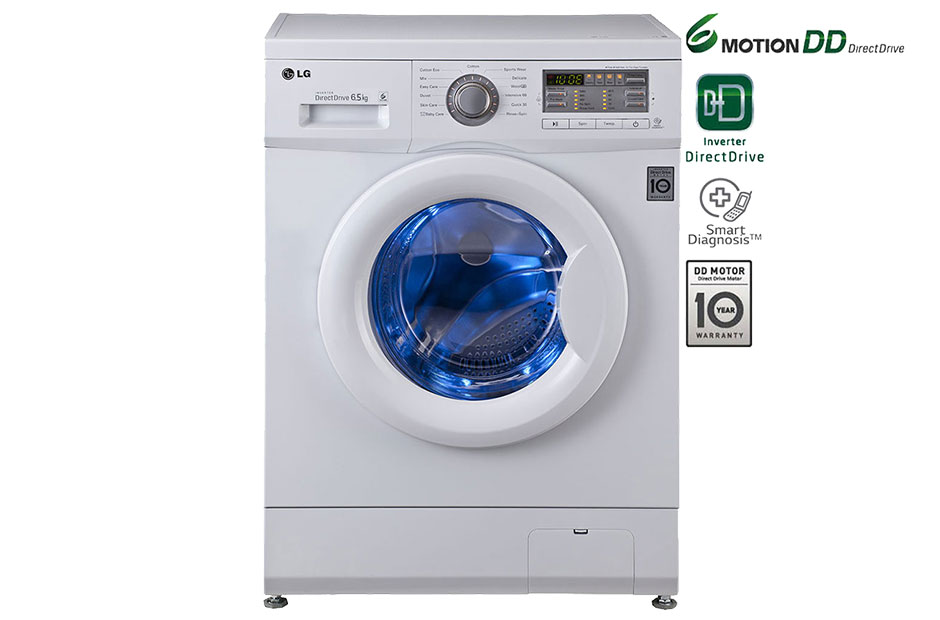 LG 6 kg Front Load Fully Automatic Washing Machine - FH0B8WDL2 ...