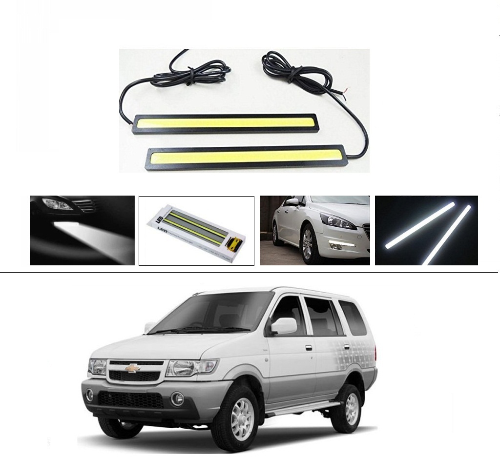Buy AutoStark Daytime Running Lights Cob LED DRL (White)- Chevrolet ...