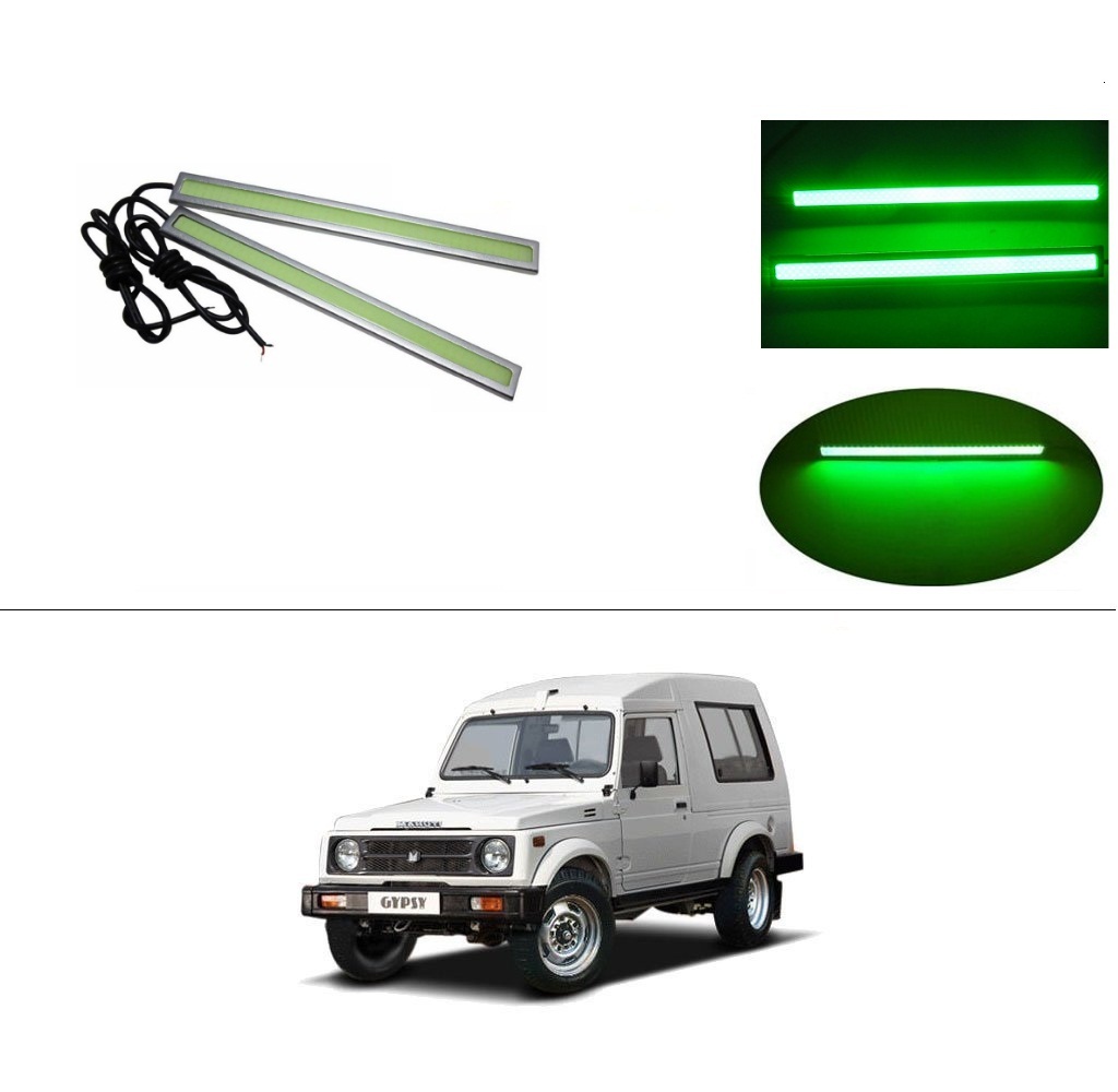 Buy AutoStark Daytime Running Lights Cob LED DRL (Green)- Maruti Suzuki ...