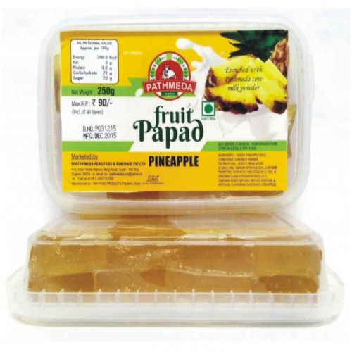Buy Fruit Papad In Pineapple Flavour Online @ ₹86 from ShopClues