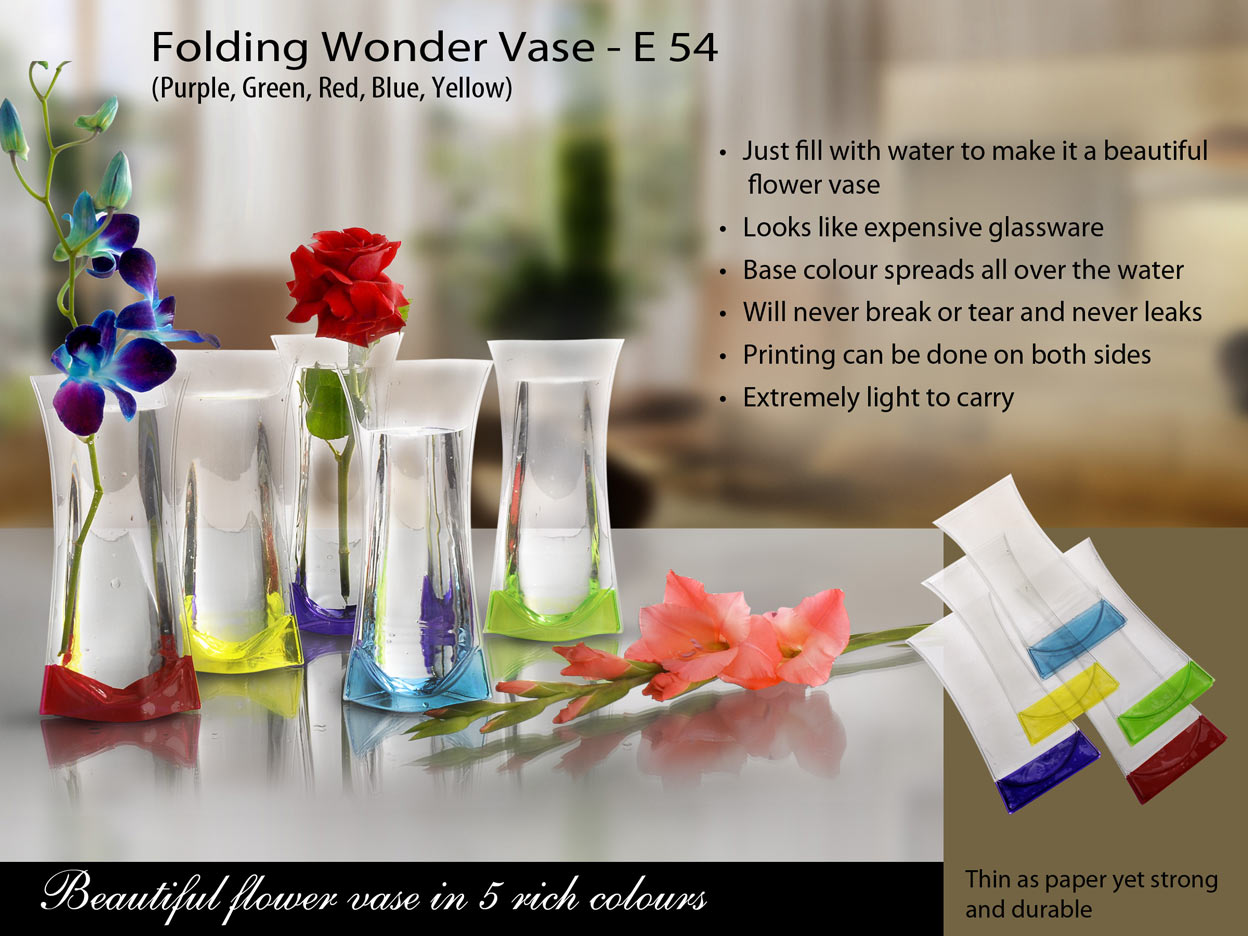 Shop Set of 4 Folding Wonder Vase(Fill with water to make it a ...