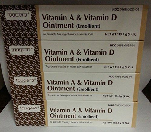 Buy Fougera Vitamin A & D Ointment 4oz Tube 4 Pack Online @ ₹5127 from ...