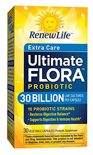 Buy Ultimate Flora Extra Care Probiotic Supplement Vegetable Capsules ...