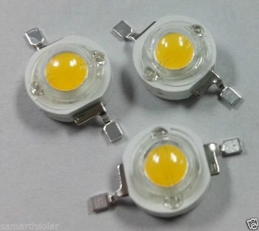 1W LED Diode Beads 1 Watt High power Cool White Super Bright