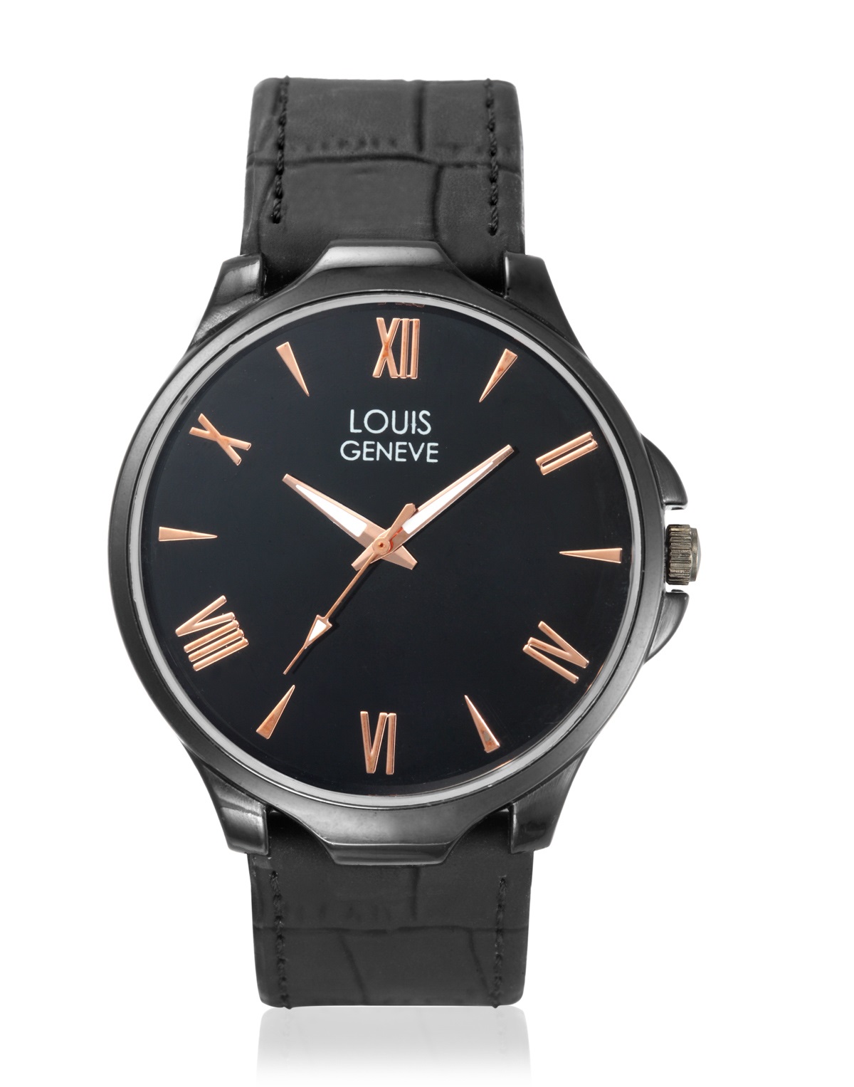 Buy Louis Geneve LG_MW_BLACK_008 Stylish Analog Watch For Men Online ...
