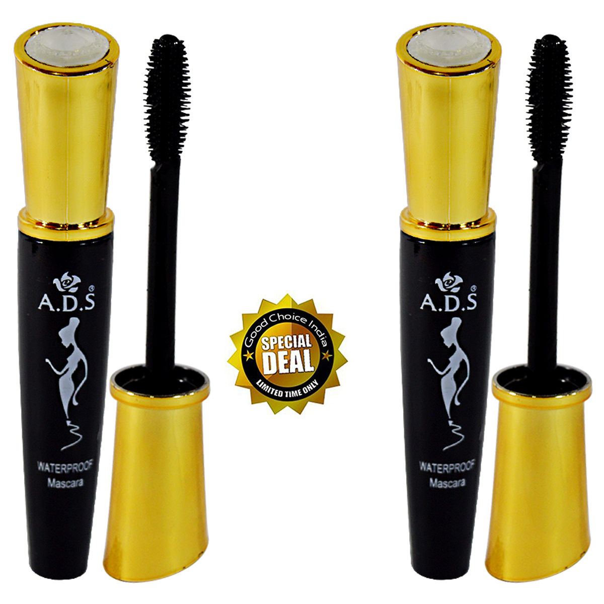 Buy ADS Waterproof Extension Mascara Buy 1 Get 1 Free Online @ ₹362 ...