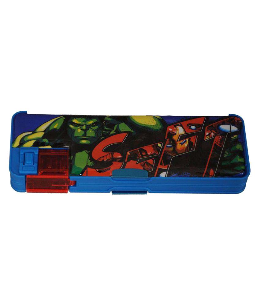 Buy 6th Dimensions Marvel Avengers Pencil Box With Sharpener Online ...