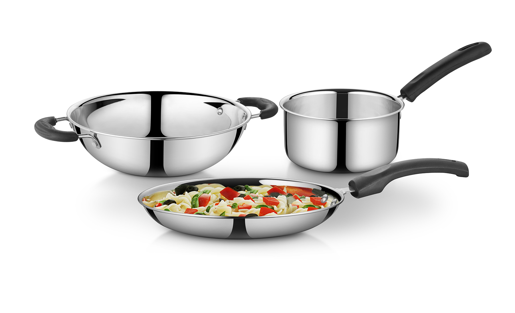Buy Classic Essentials cookware set of 3 pcs Online @ ₹999 from ShopClues