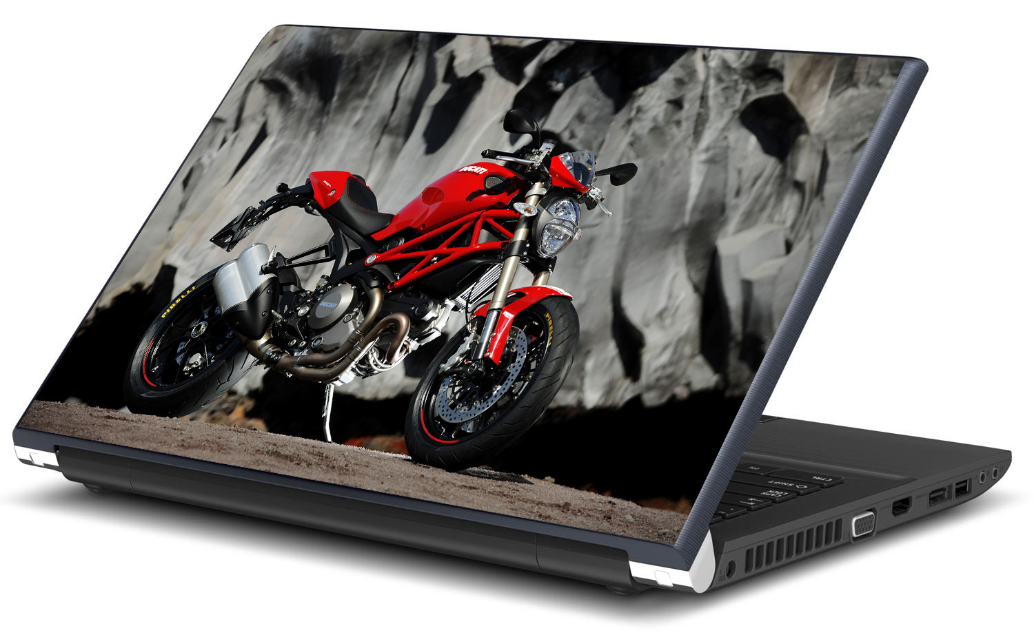 Red Ducati Monster Laptop Skin by Artifa Prices in India- Shopclues ...