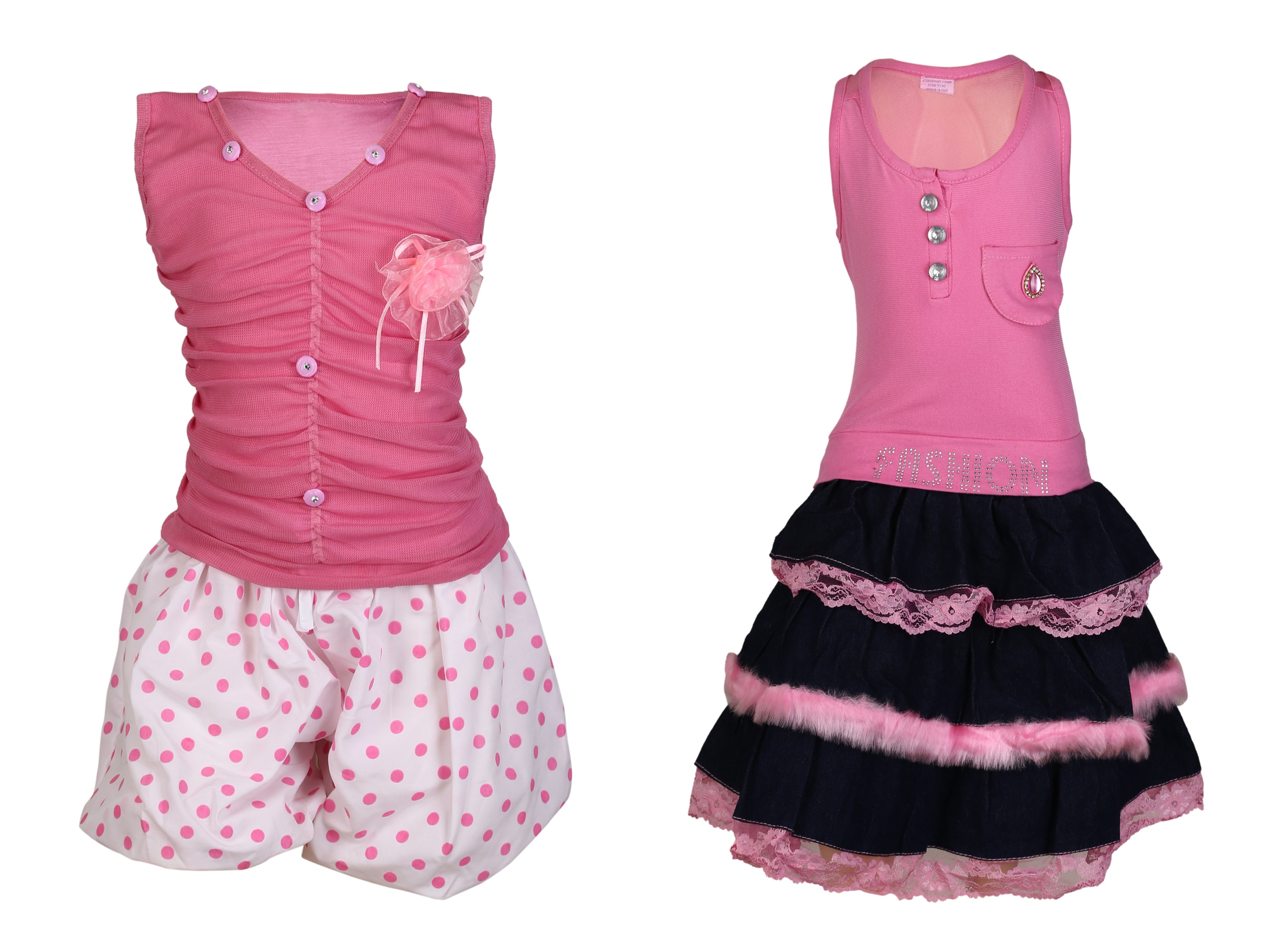 Buy Qeboo Girls Party Wear Dress Combo Online @ ₹799 from ShopClues