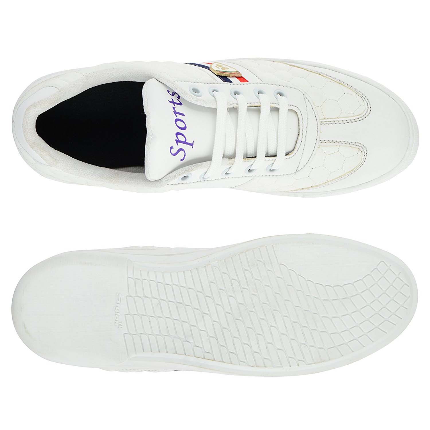 Buy Footgear Men's Combo Pack of Canvas Shoes, Sandals Bracelets Online ...