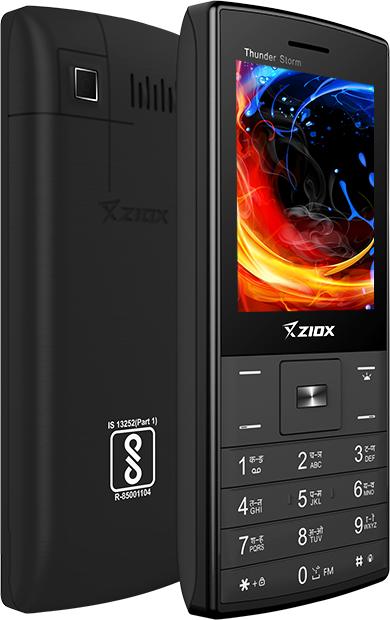 Buy ZIOX THUNDER STORM Dual SIM Feature Phone Online @ ₹1440 from ShopClues