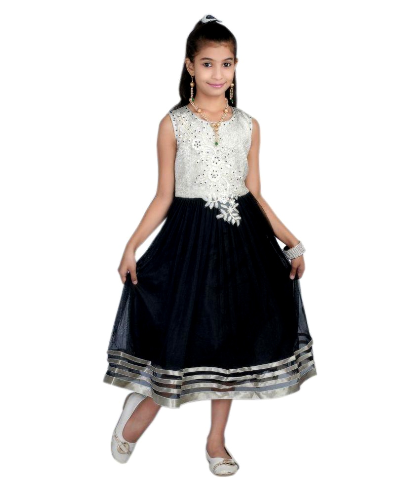 Buy AD & AV Black Stylish Net Frock Online @ ₹599 from ShopClues
