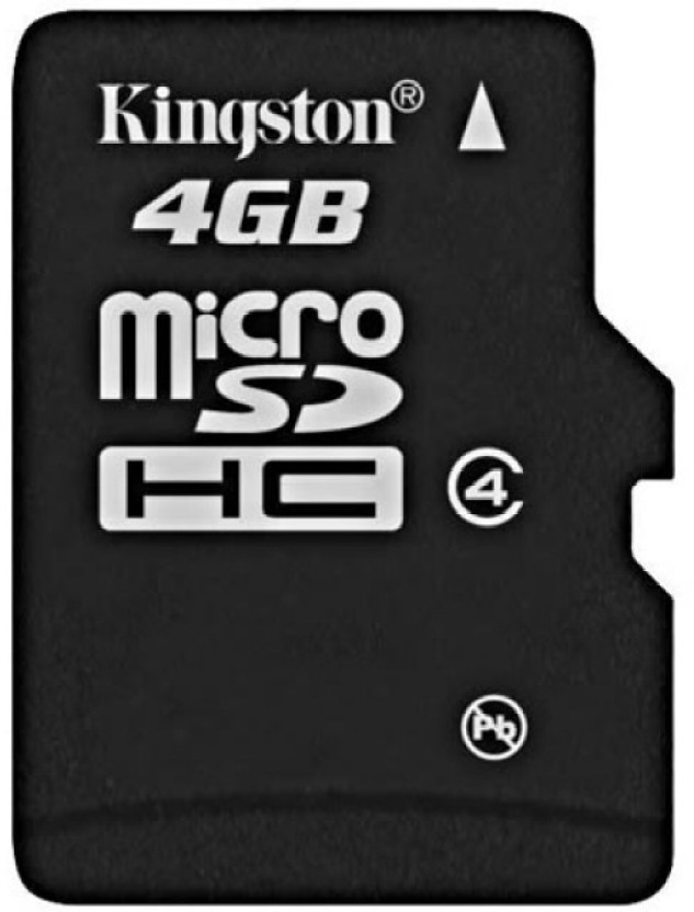 Buy Kingston 4 GB MicroSD Card Class 4 4 MB/S Memory Card Online @ ₹949 ...