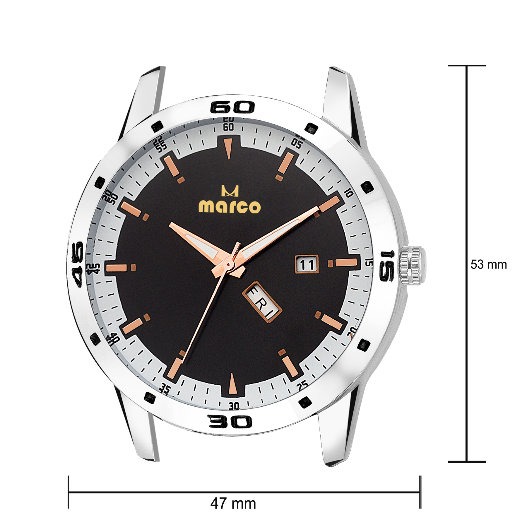 Buy Marco Silver Analog Quartz Watches For Men Online @ ₹399 from ShopClues